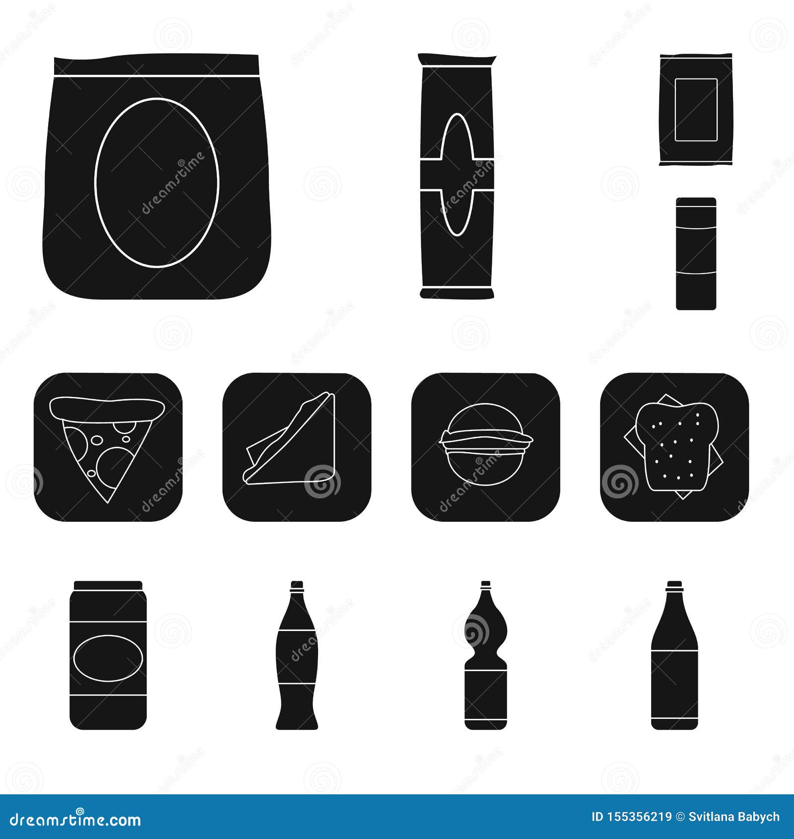 Isolated Object of Retail and Assortment Icon. Collection of Retail and ...