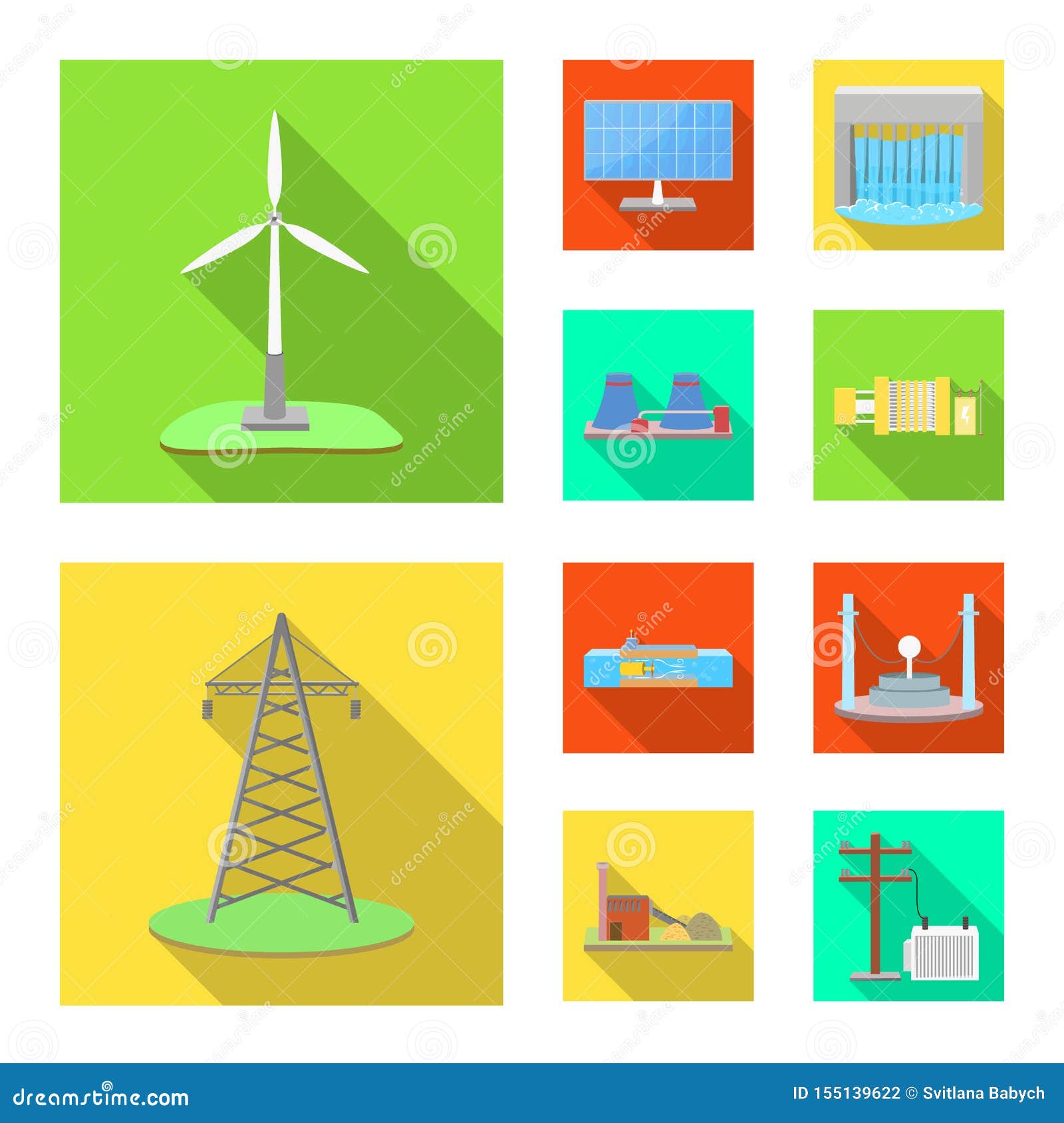 Isolated Object of Source and Environment Icon. Collection of Source ...