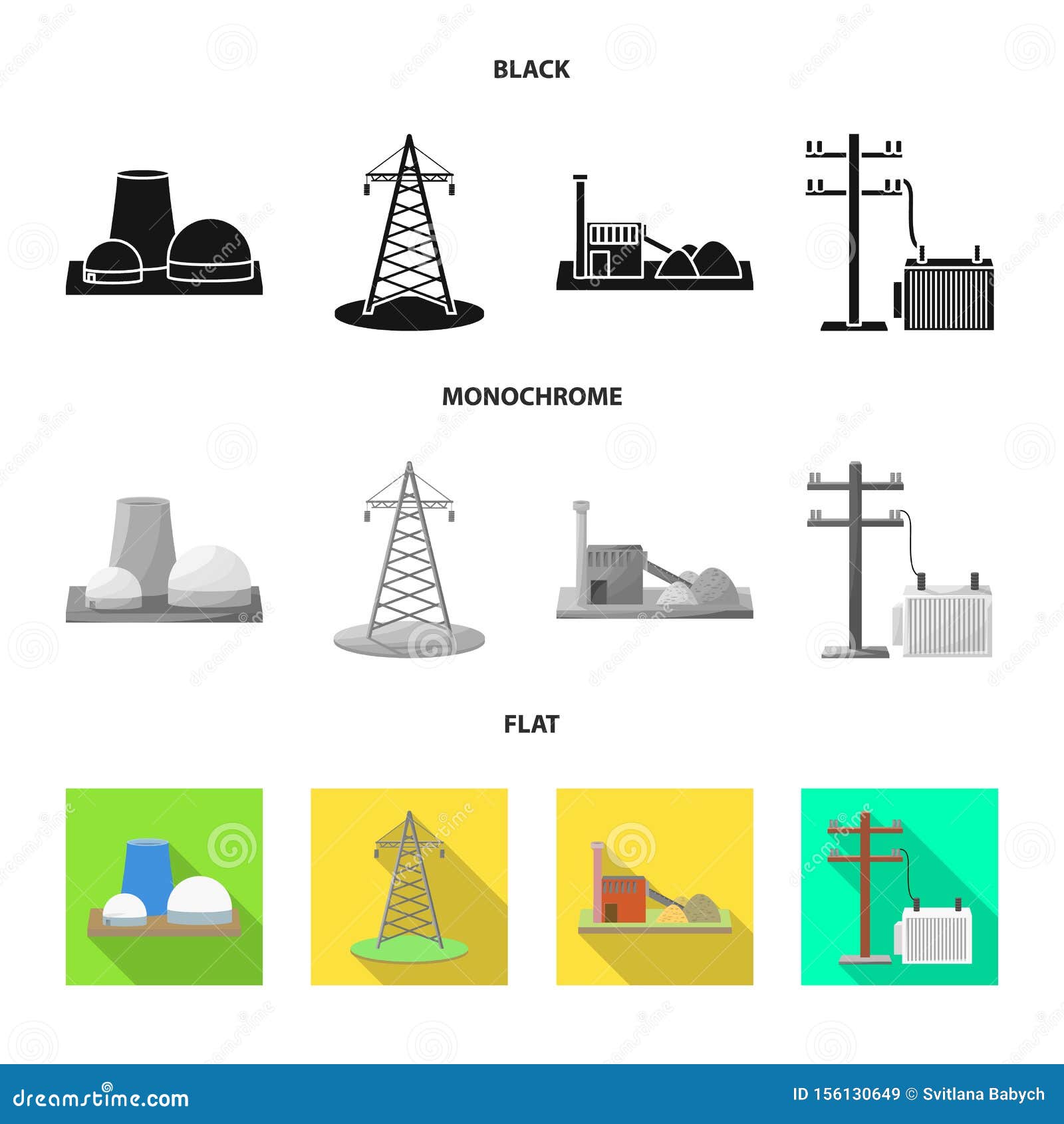 Isolated Object of Source and Environment Icon. Collection of Source ...