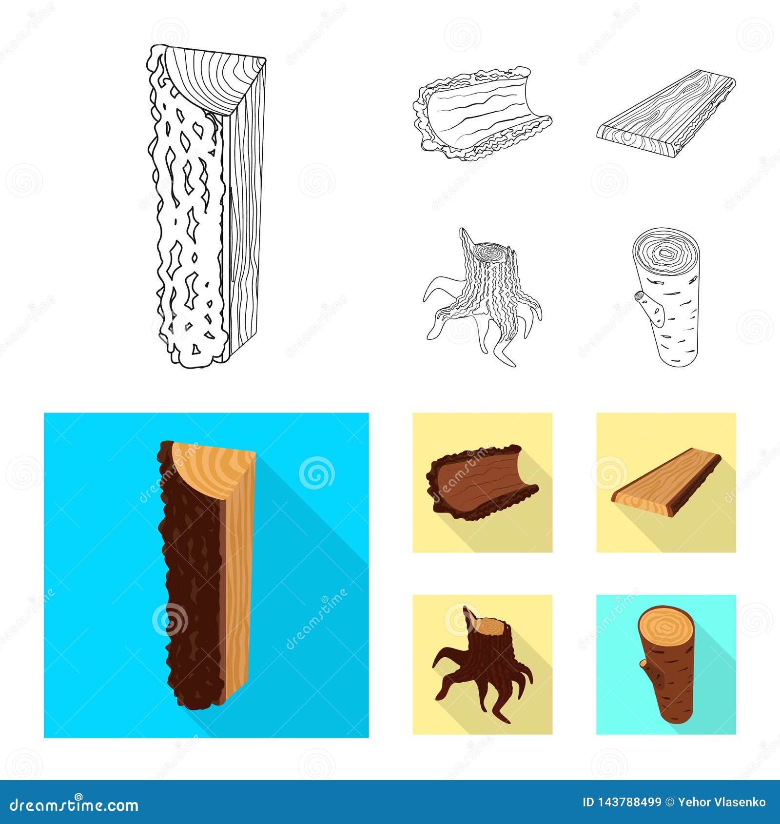 Isolated Object Of Tree And Raw Symbol Set Of Tree And Construction