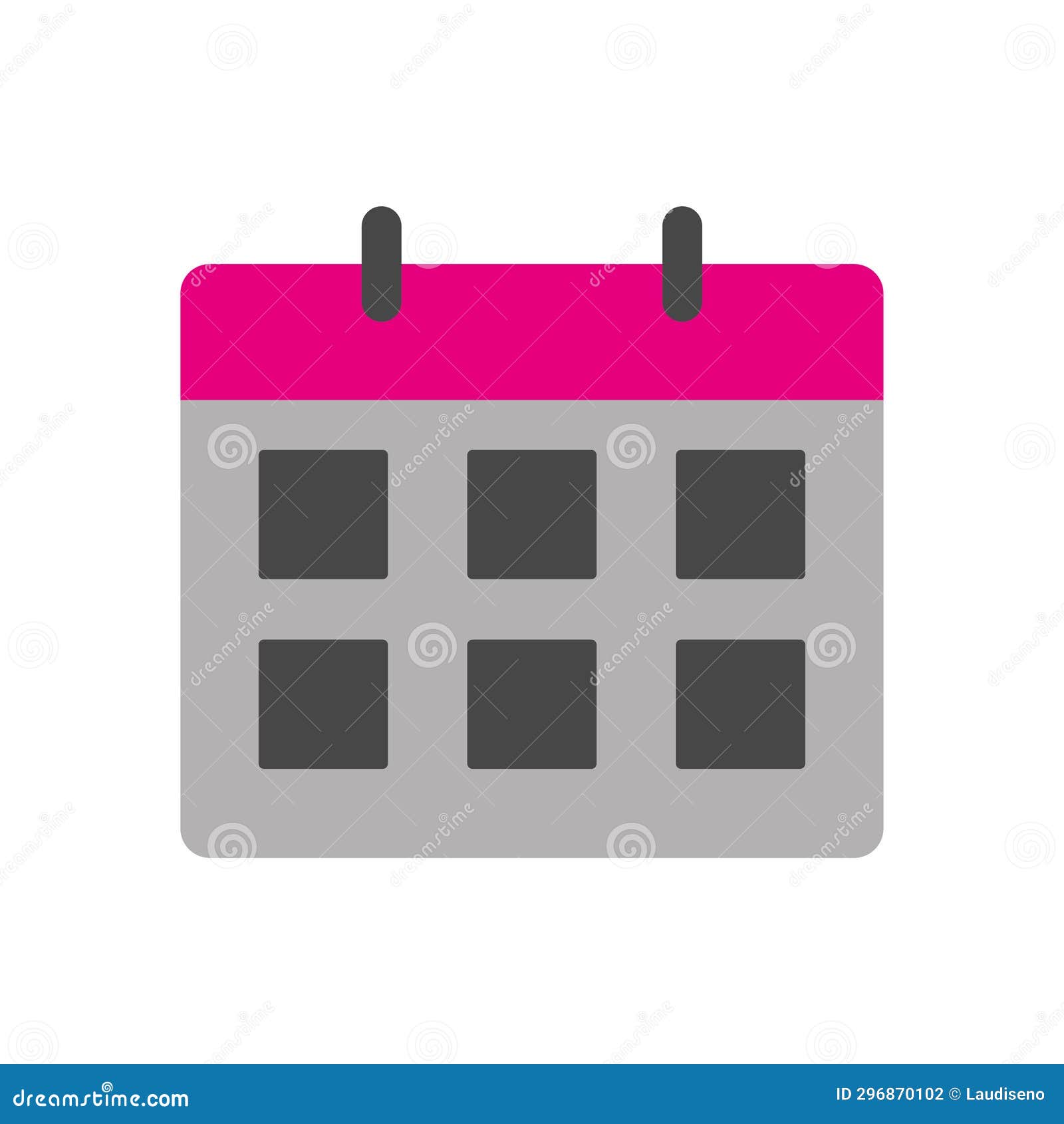 Isolated Office Calendar Icon Vector Stock Vector - Illustration of ...