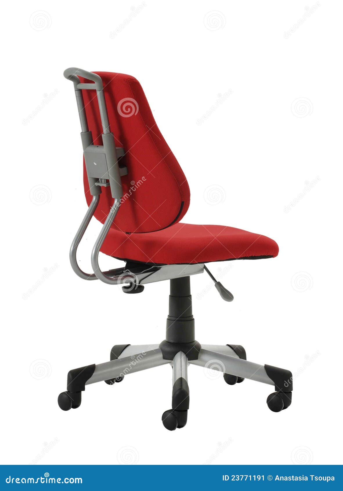 Isolated office chair stock image. Image of cutout, desk - 23771191