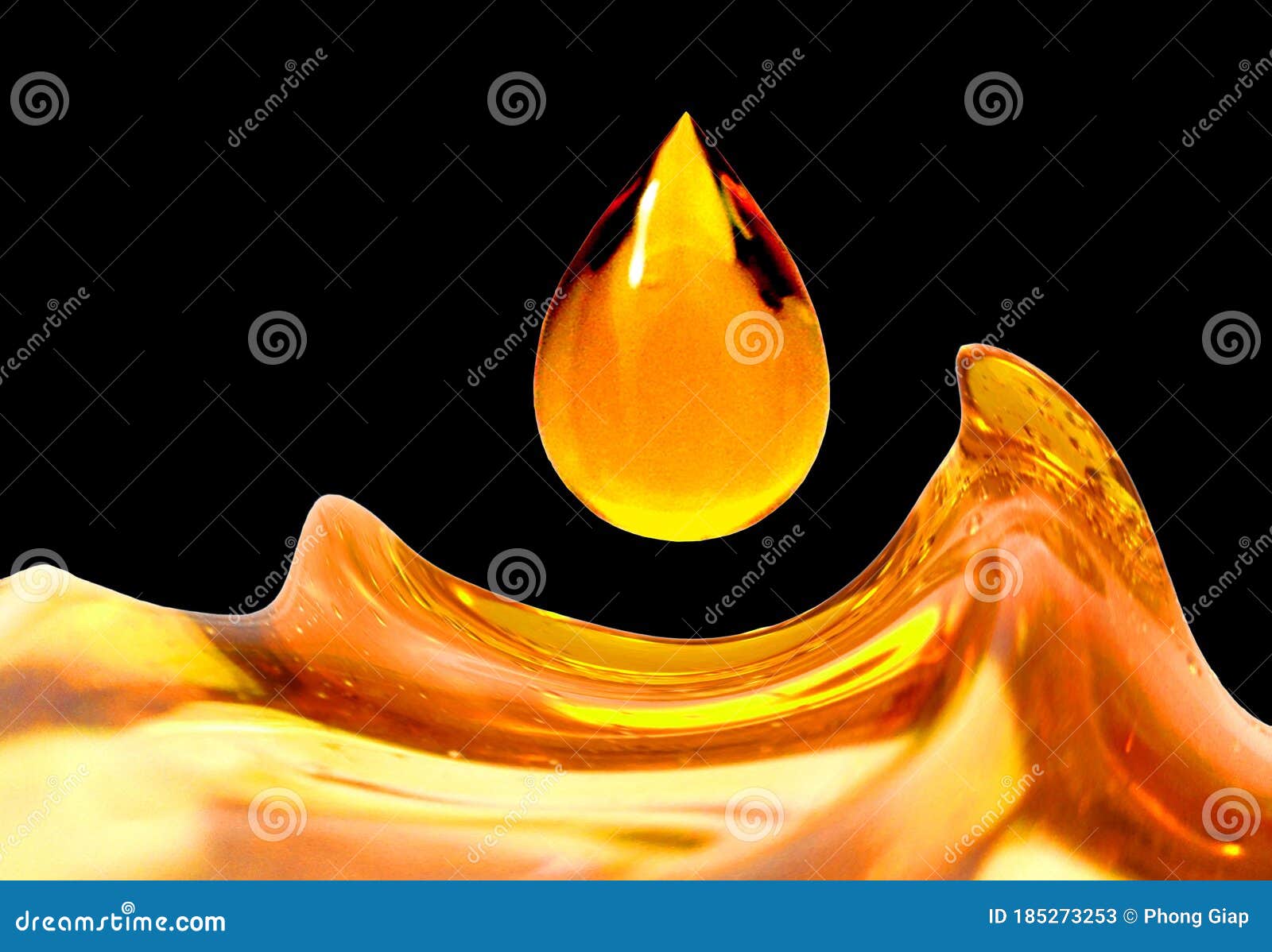 Oil drop. stock image. Image of honey, olive, energy - 185273253