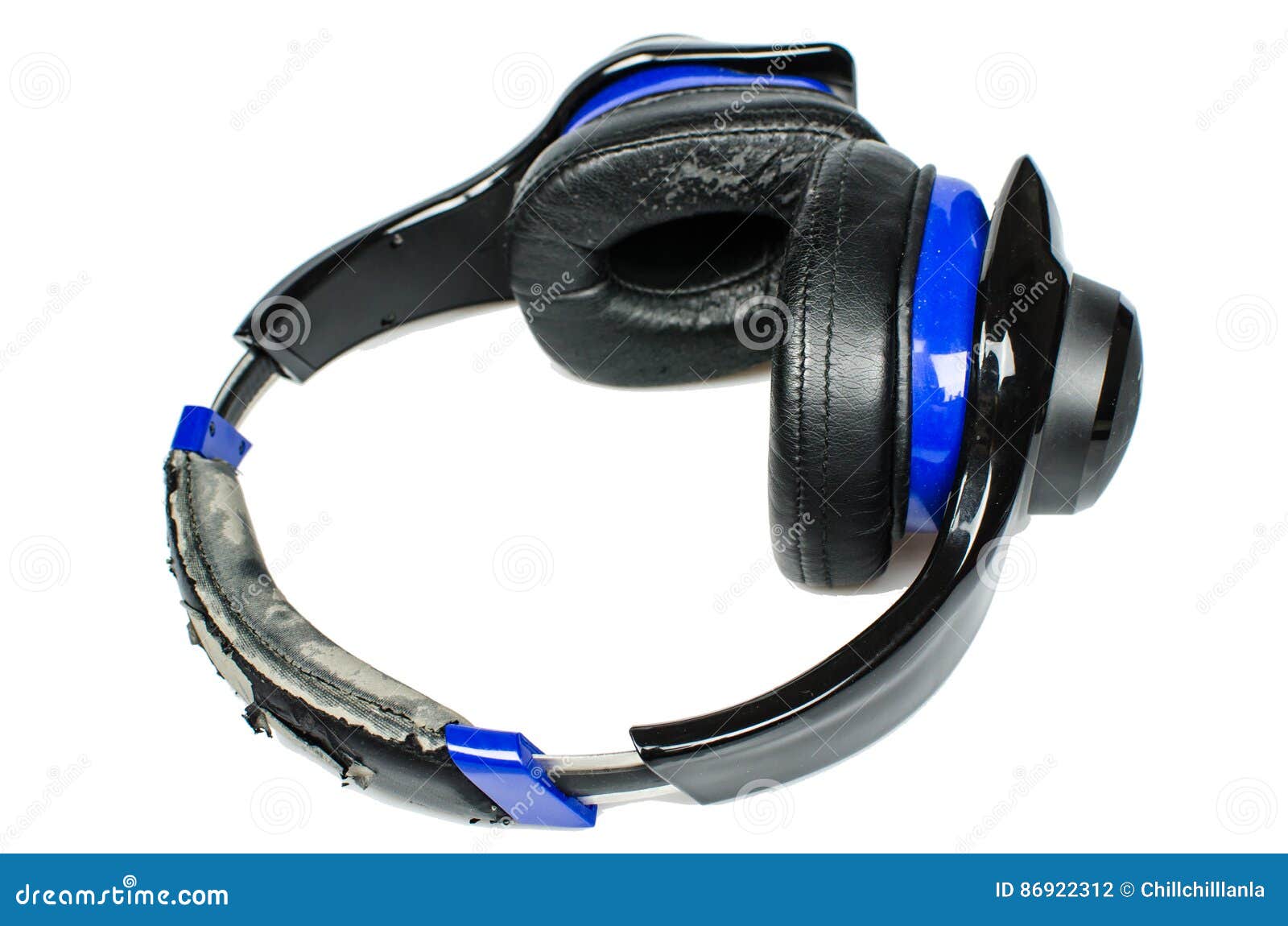 Isolated Old Broken Headphone Stock Photos - Free & Royalty-Free Stock ...