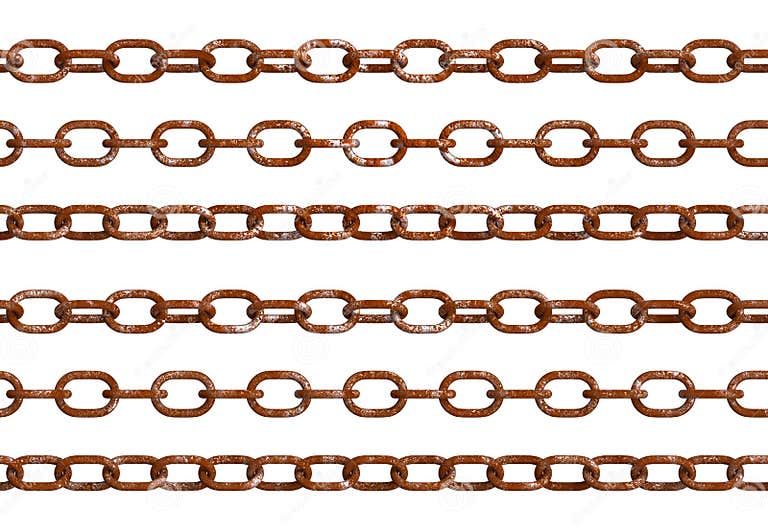 Old rust chain isolated stock image. Illustration of connect - 55051323