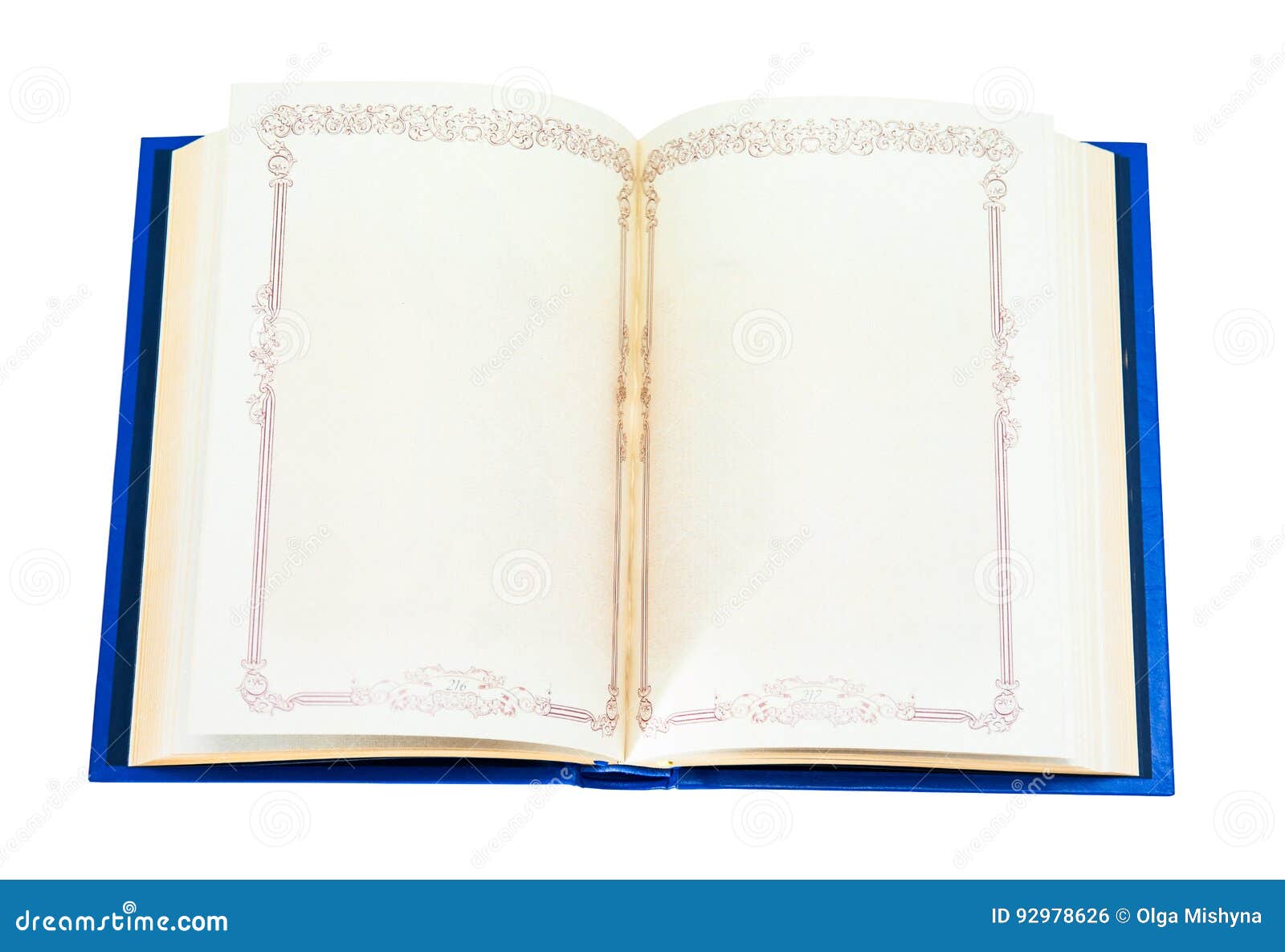 Isolated open book stock photo. Image of classic, information - 92978626