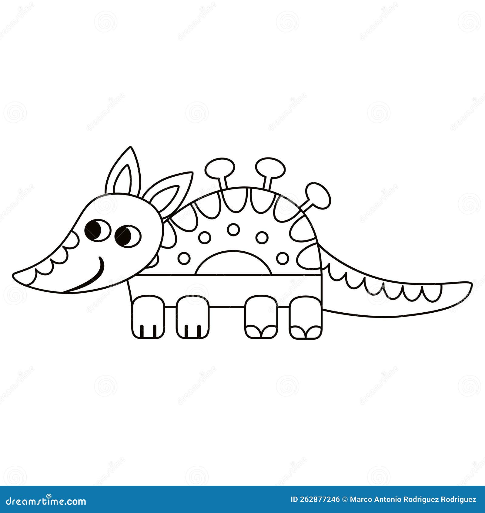 Isolated Outline Armadillo Alebrije Icon Vector Stock Vector ...
