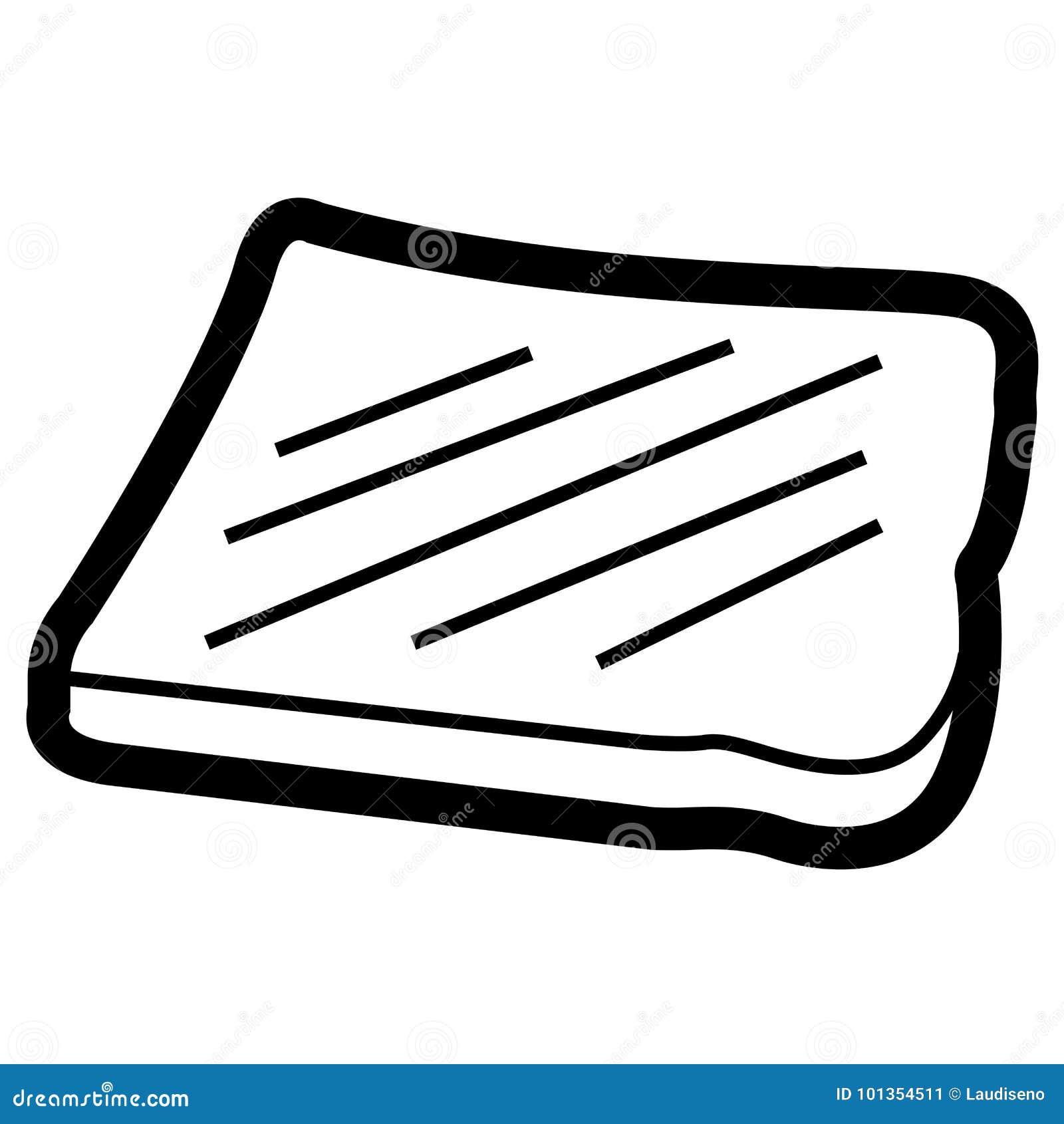 Slice Bread Outline Stock Illustrations – 635 Slice Bread Outline Stock ...