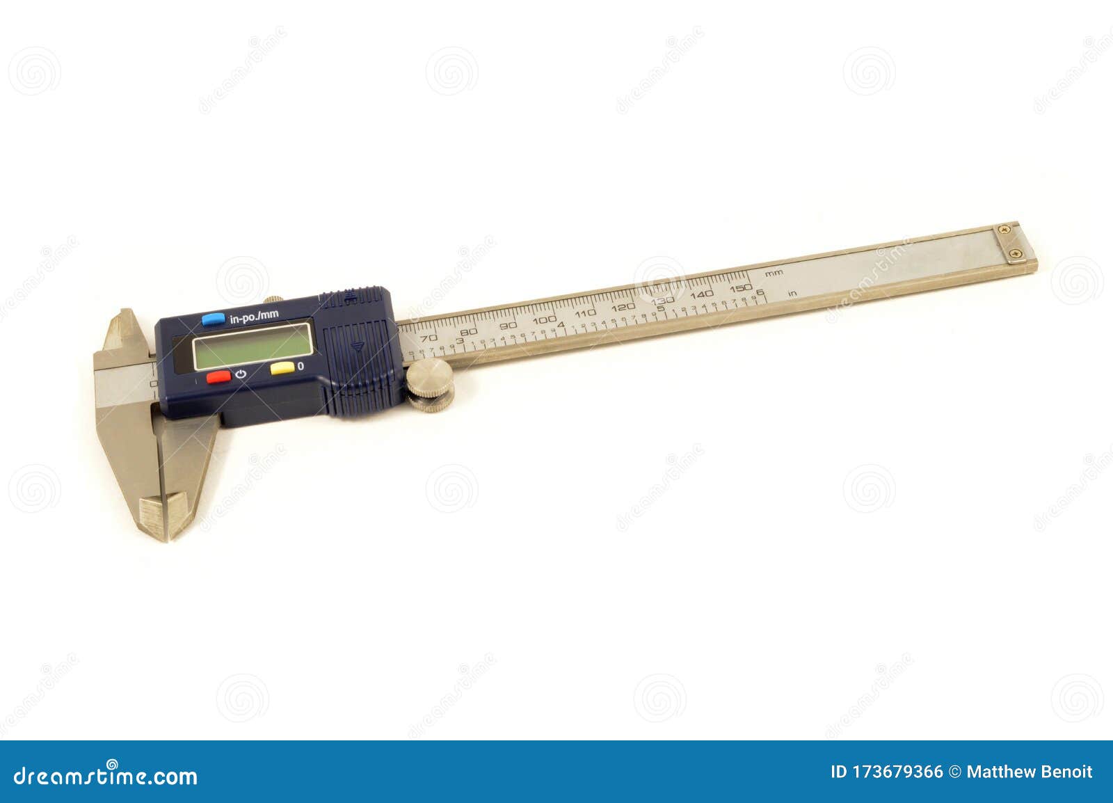 Digital Caliper Tool stock photo. Image of manufacture - 173679366