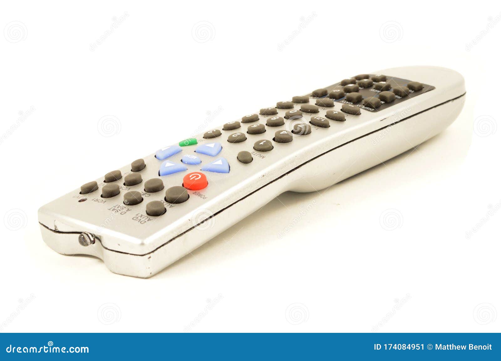 Universal Remote Controller Stock Image - Image of background, movie ...