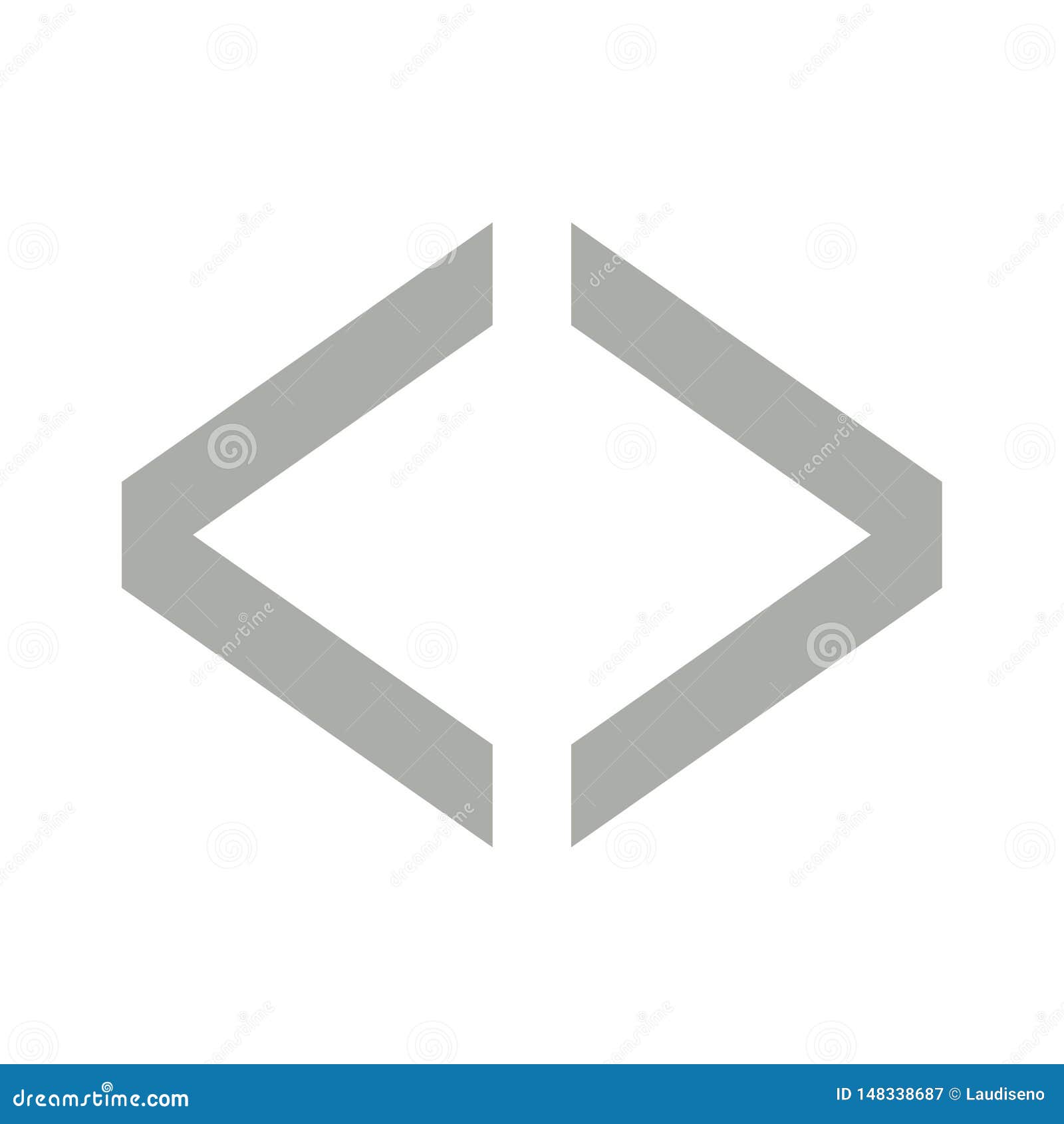 Isolated Pair of Brackets. Programming Code Stock Vector - Illustration ... Isolated Pair of Brackets. Programming Code Stock Vector - Illustration ...