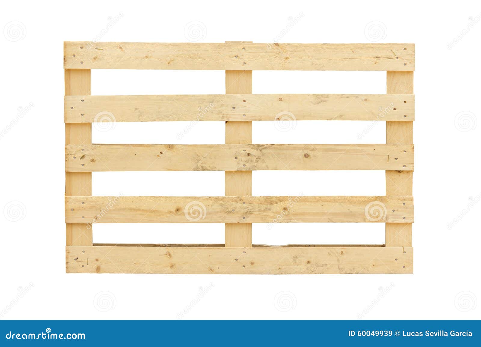 Isolated pallet stock image. Image of plank, industrial - 60049939