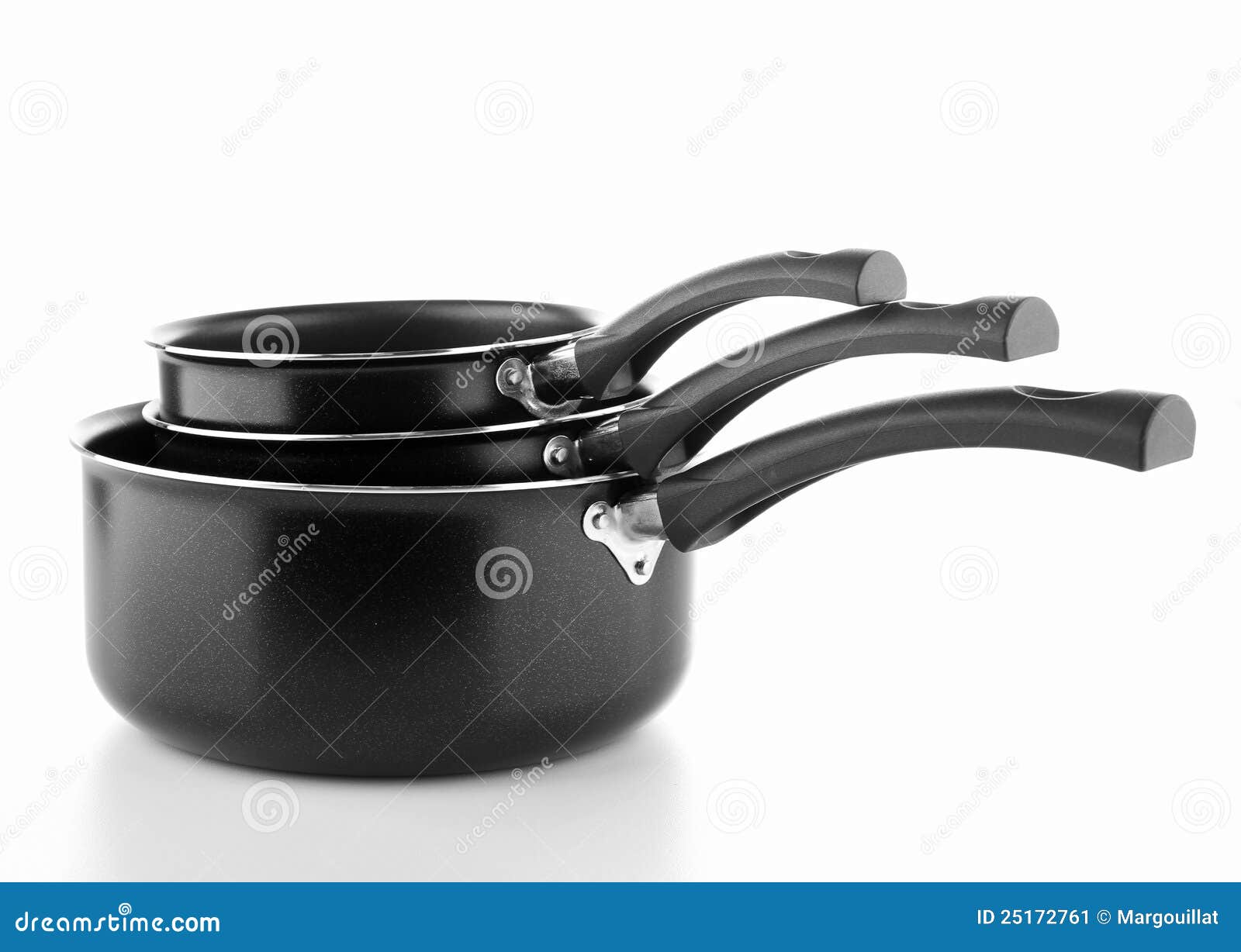 Isolated pan stock image. Image of saucepan, steel, empty - 25172761