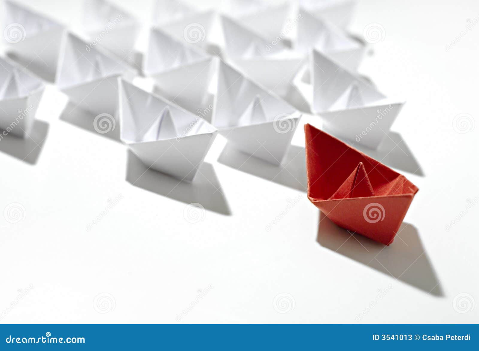 Isolated Paper Ships on White Stock Image - Image of paper, voyage: 3541013
