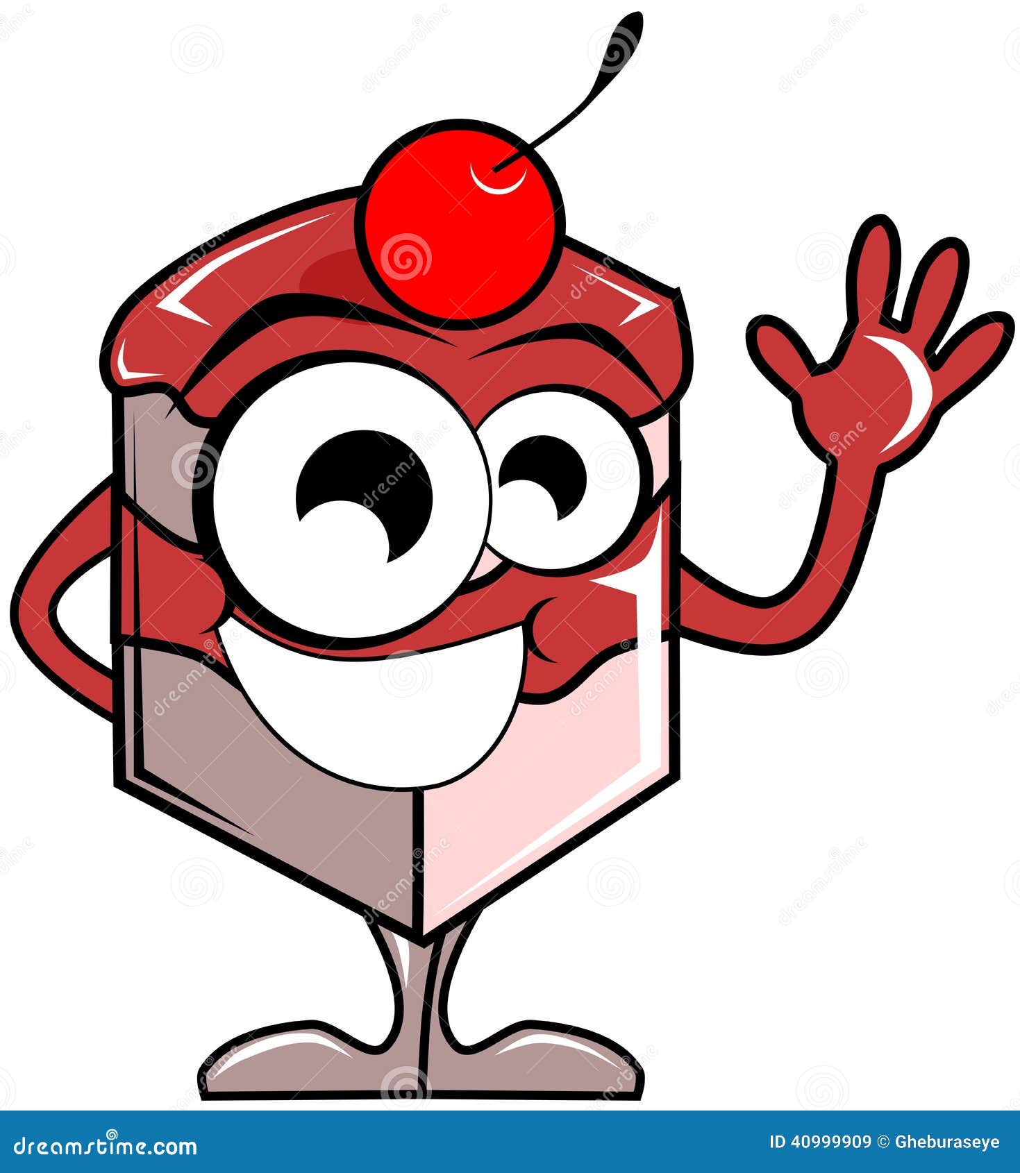 Isolated pastry cartoon stock illustration. Illustration of food - 40999909