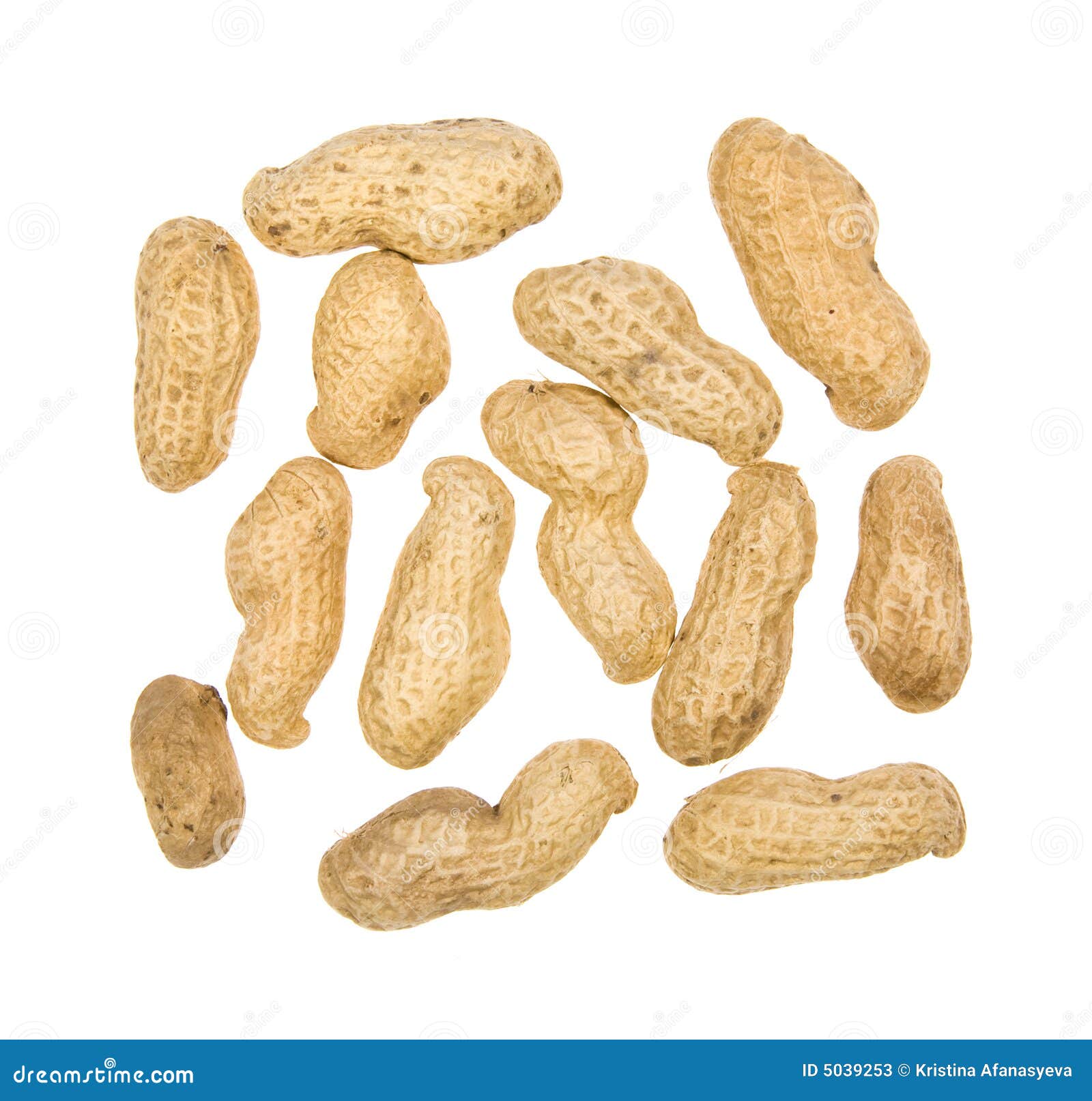Isolated Peanuts stock image. Image of crop, white, shell - 5039253