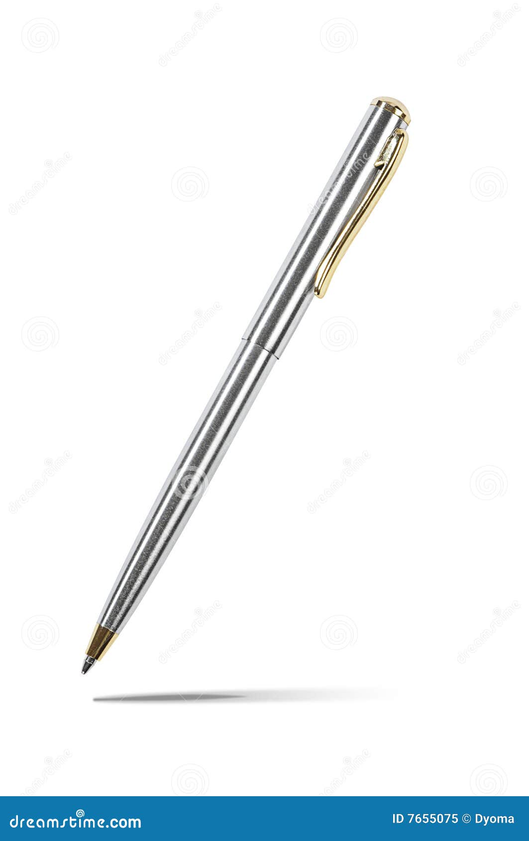 Isolated pen stock image. Image of traditional, cutting - 7655075