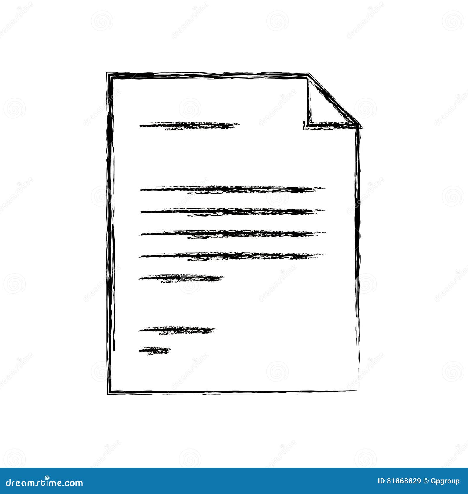 Isolated Piece of Paper Design Stock Vector - Illustration of advice ...