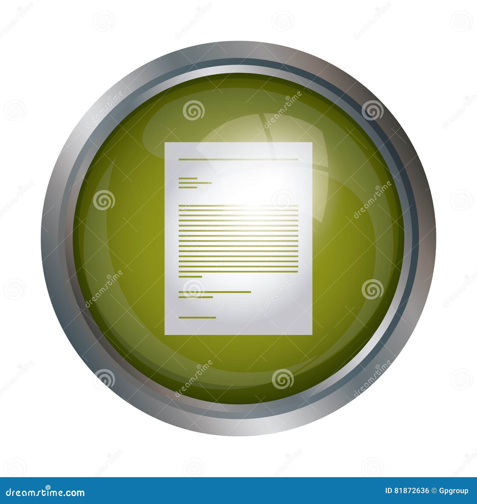 Isolated Piece of Paper Design Stock Vector - Illustration of symbol ...