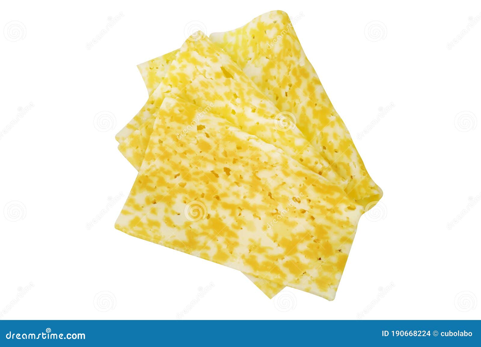Isolated Pieces of Marble Cheese on White Background with Clipping Path ...