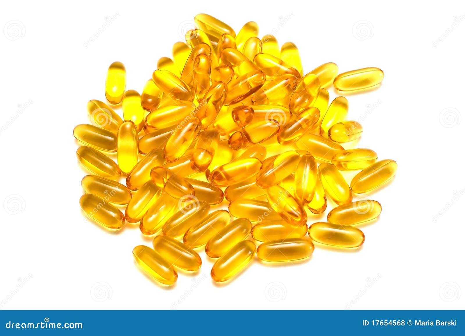 Isolated Pill Gel Supplement Capsules Stock Photo - Image of white ...