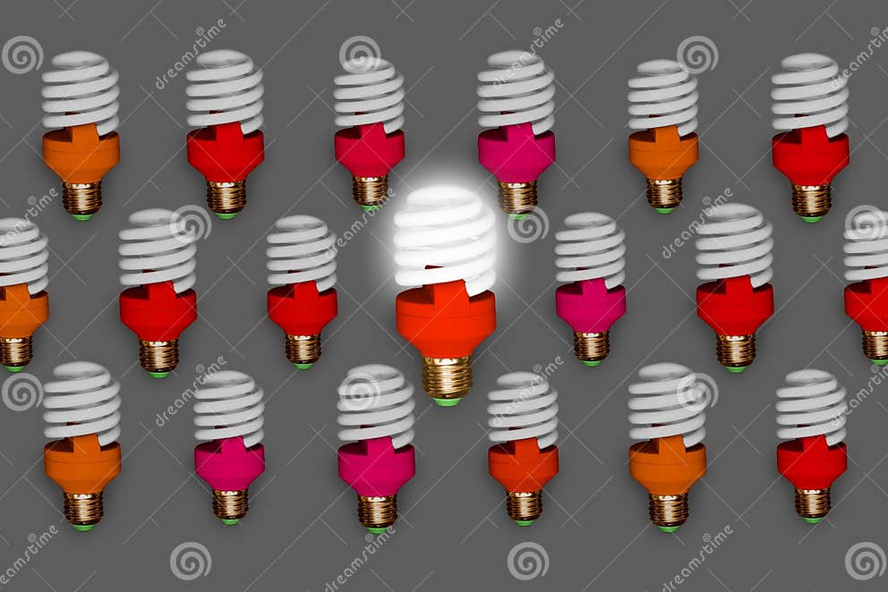 Isolated Pink Leader Idea Collage on Solid Background Stock Image ...