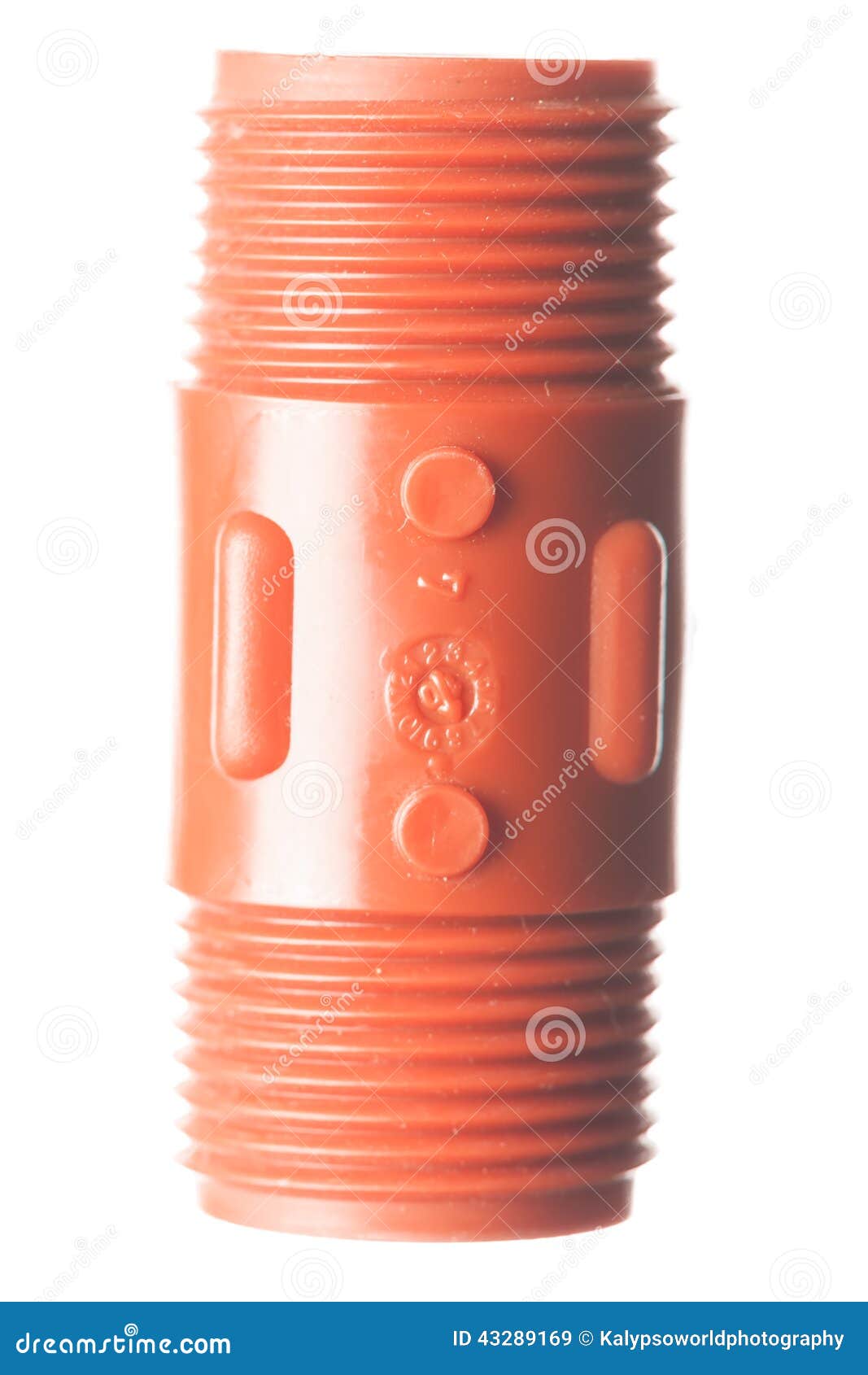 Isolated Pipe Fitting stock image. Image of fitting, bend - 43289169