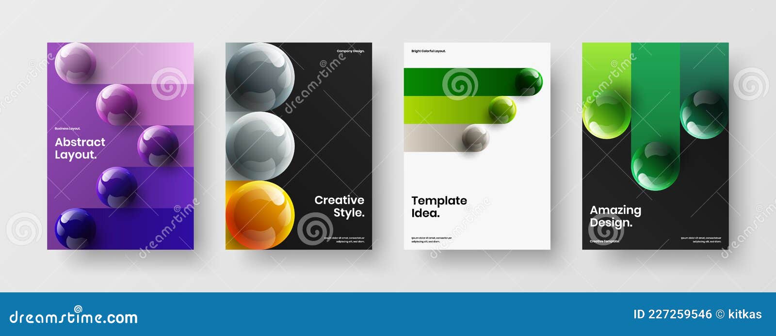 Isolated Placard Design Vector Concept Collection Stock Vector ...