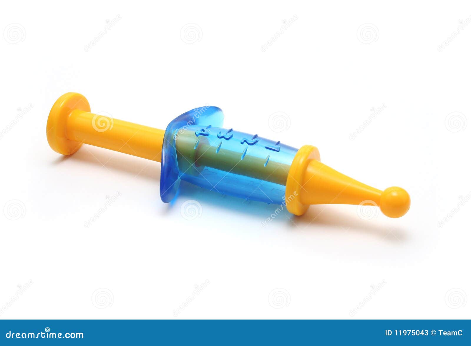 Isolated Plastic Toy Syringe Stock Image - Image: 11975043