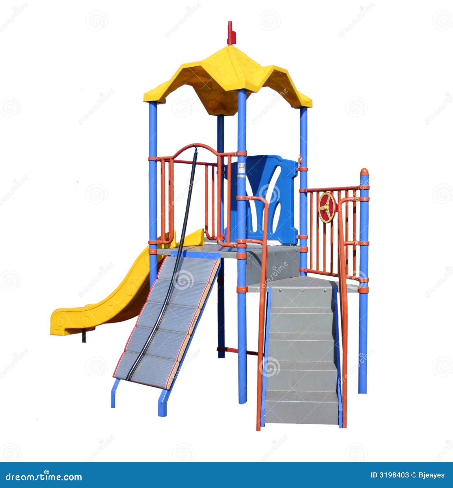 Isolated play equipment stock image. Image of play, park - 3198403