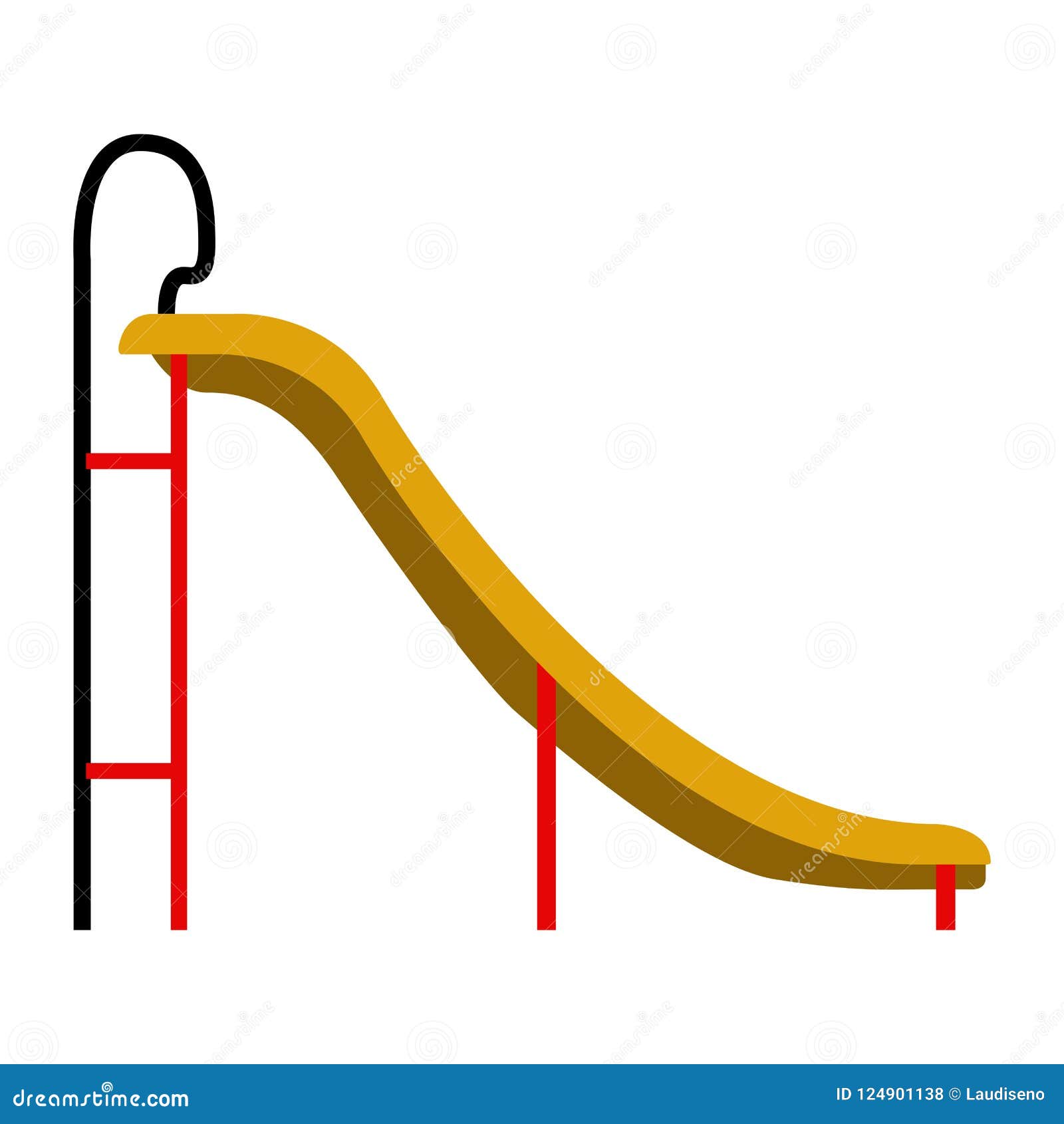 Set Of Isolated Playground Equipments,kindergarten Cartoon Vector ... Set Of Isolated Playground Equipments,kindergarten Cartoon Vector ...