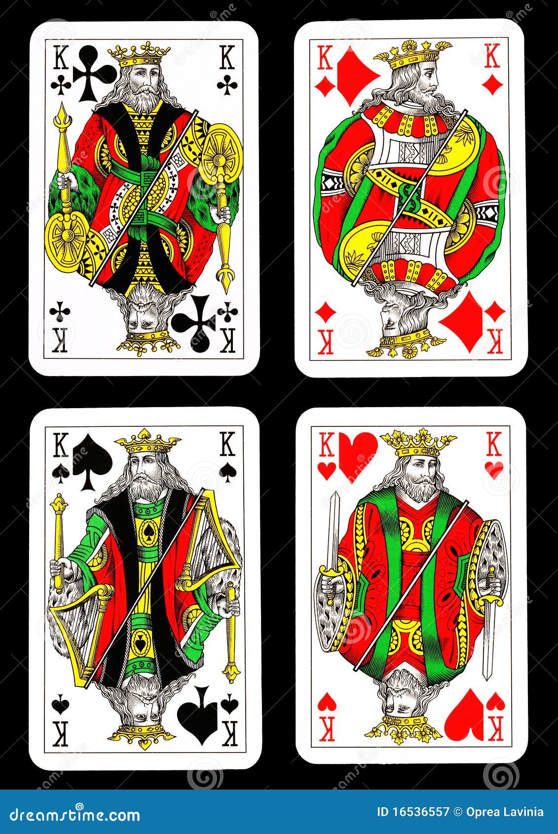 Isolated playing cards stock illustration. Illustration of games - 16536557