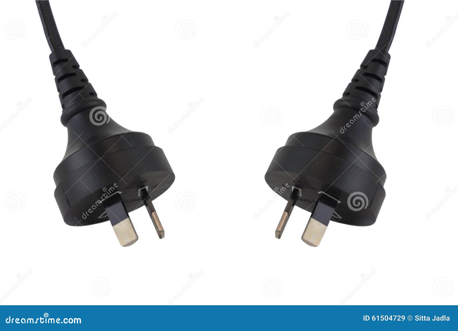 Isolated plug stock image. Image of electronic, studio - 61504729