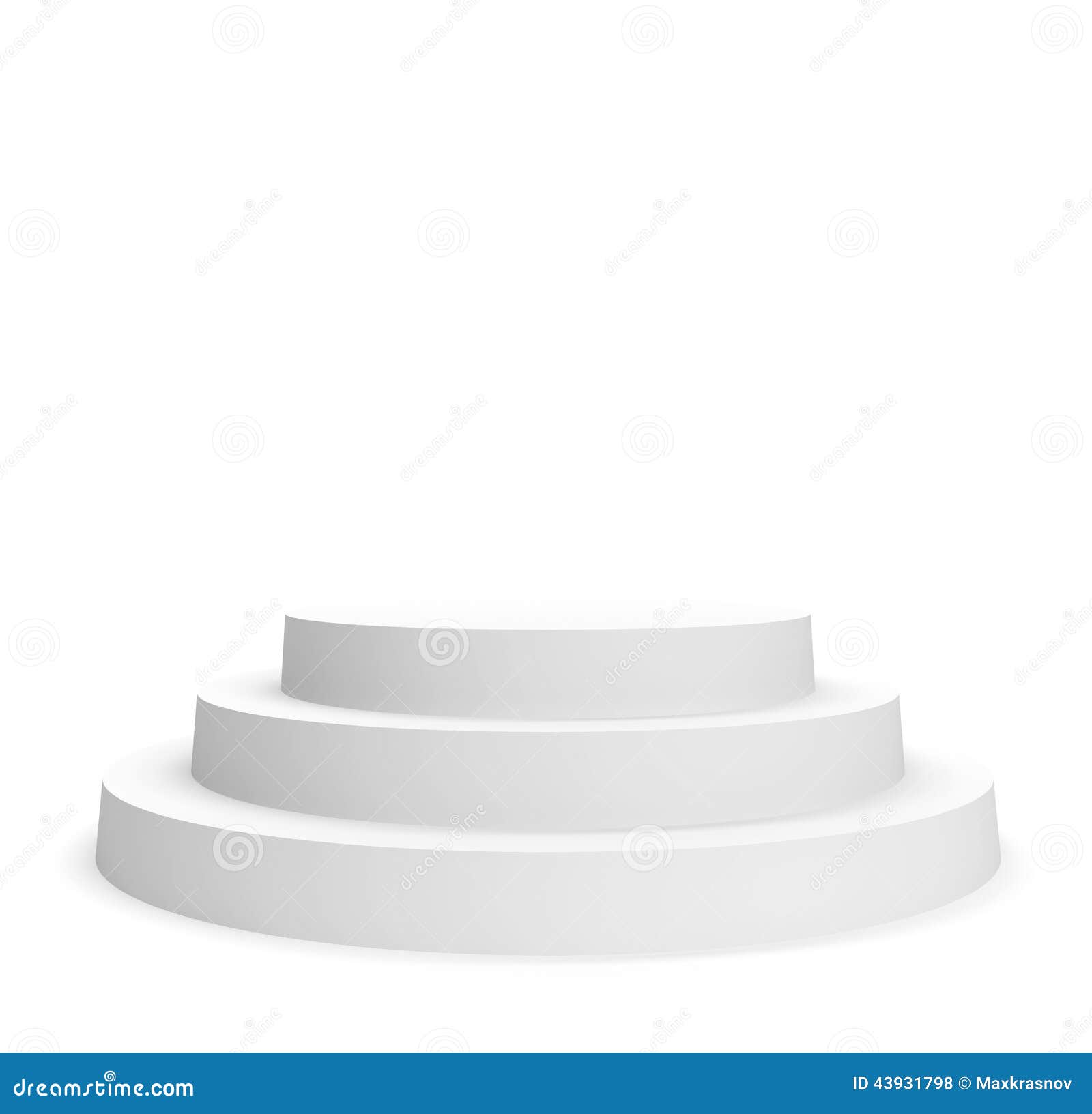 Isolated Podium stock illustration. Illustration of background - 43931798