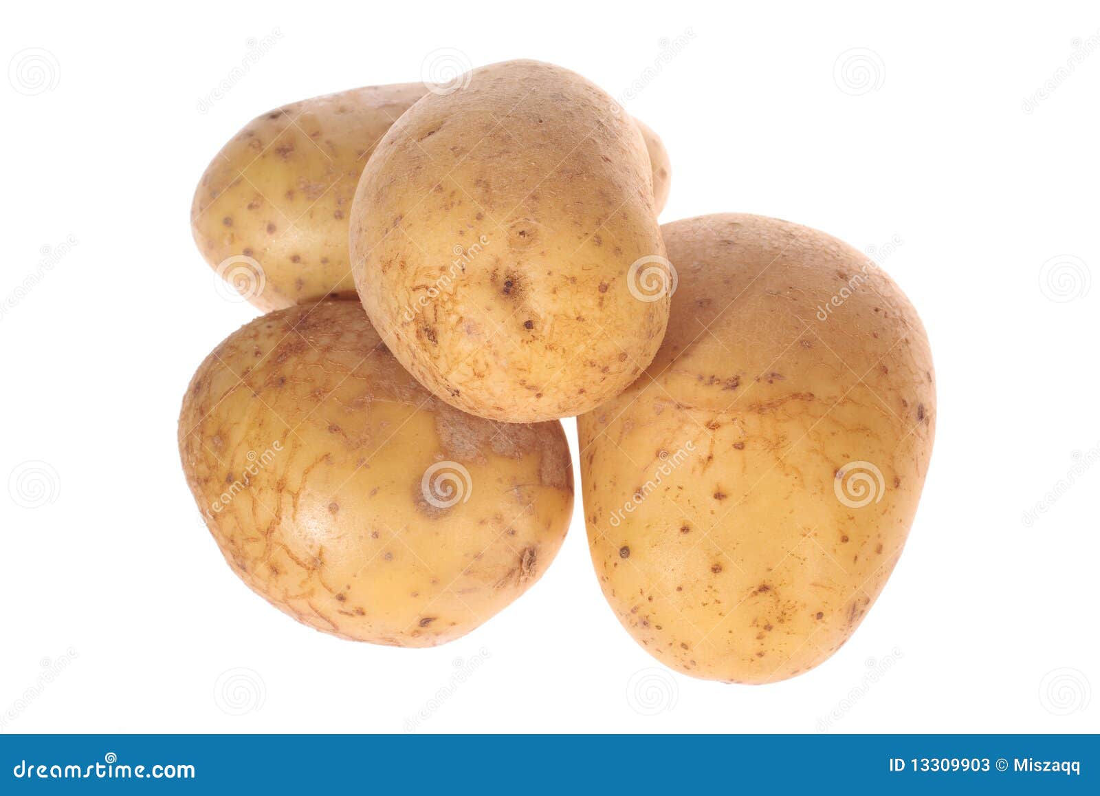 Isolated potatoes stock image. Image of food, vegetable - 13309903