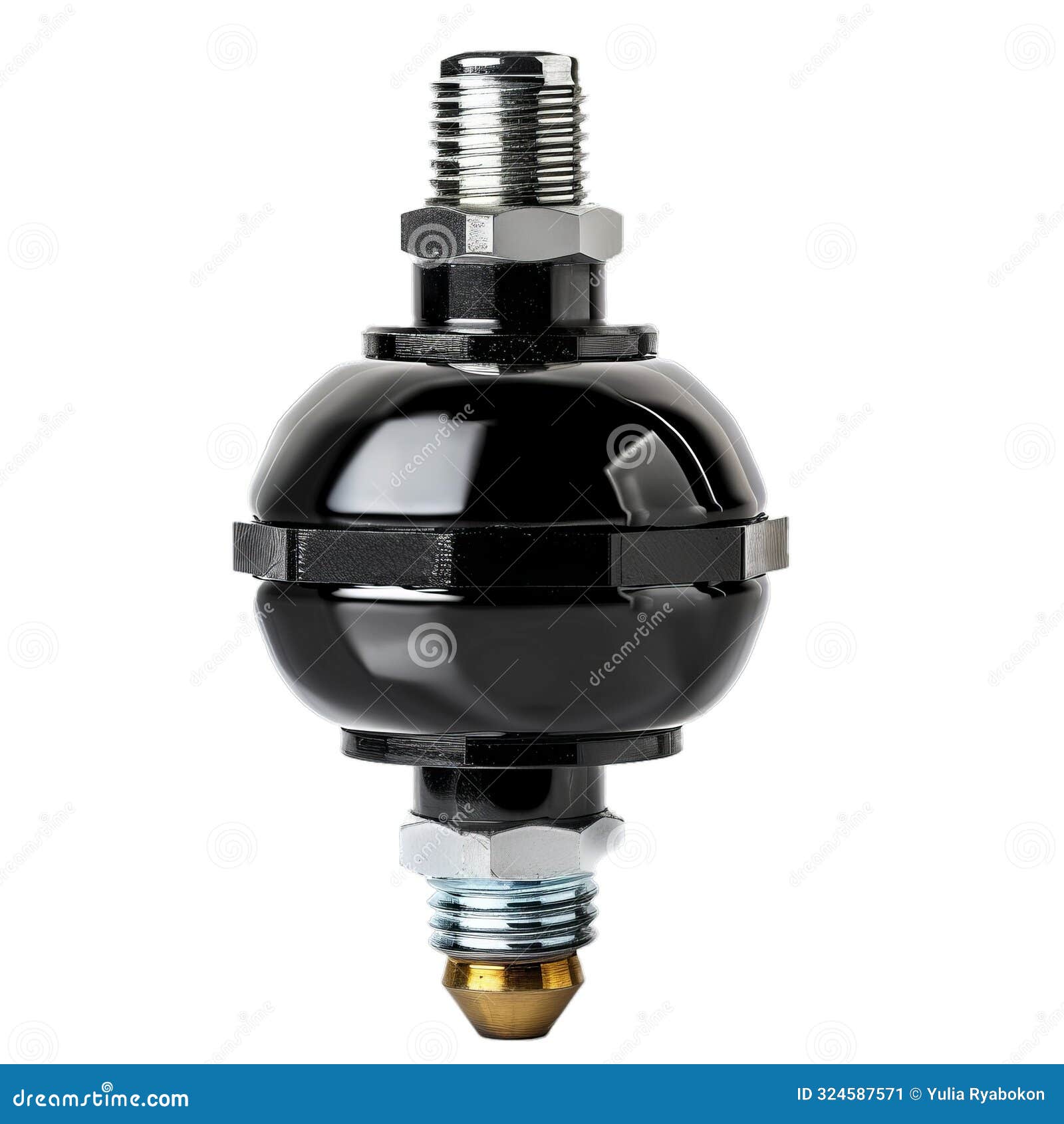 Isolated Precision Ball Joint on Transparent Background Stock ...
