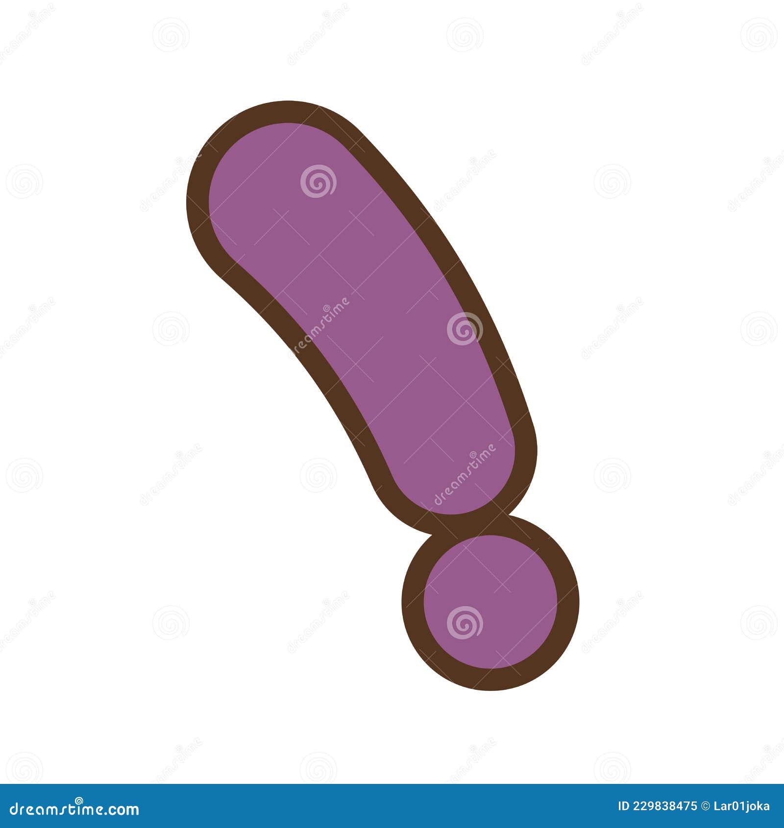 Isolated Purple Comic Admiration Symbol Stock Vector - Illustration of ...