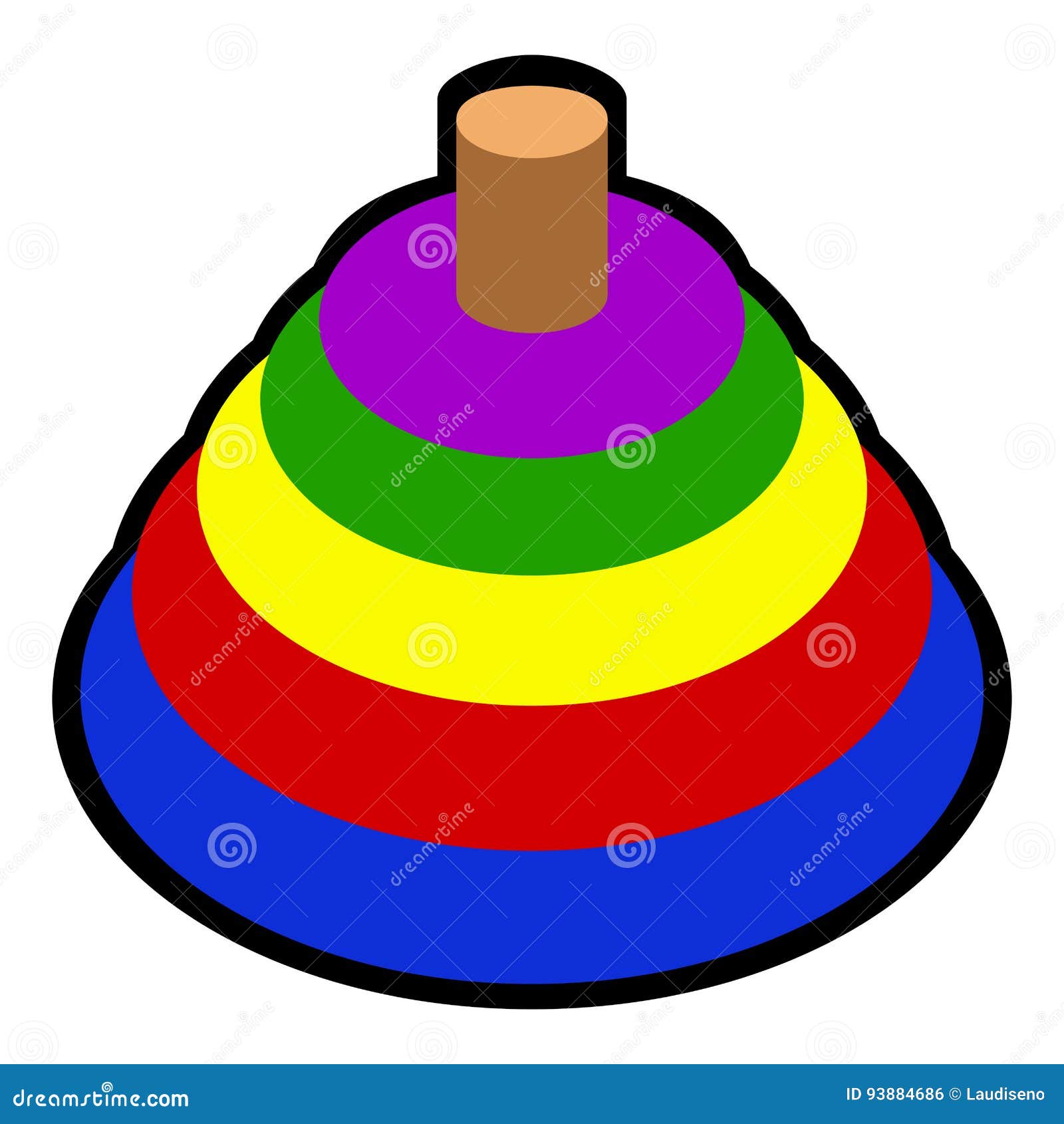 3D Isolated Pyramid Background Royalty-Free Stock Image | CartoonDealer ...