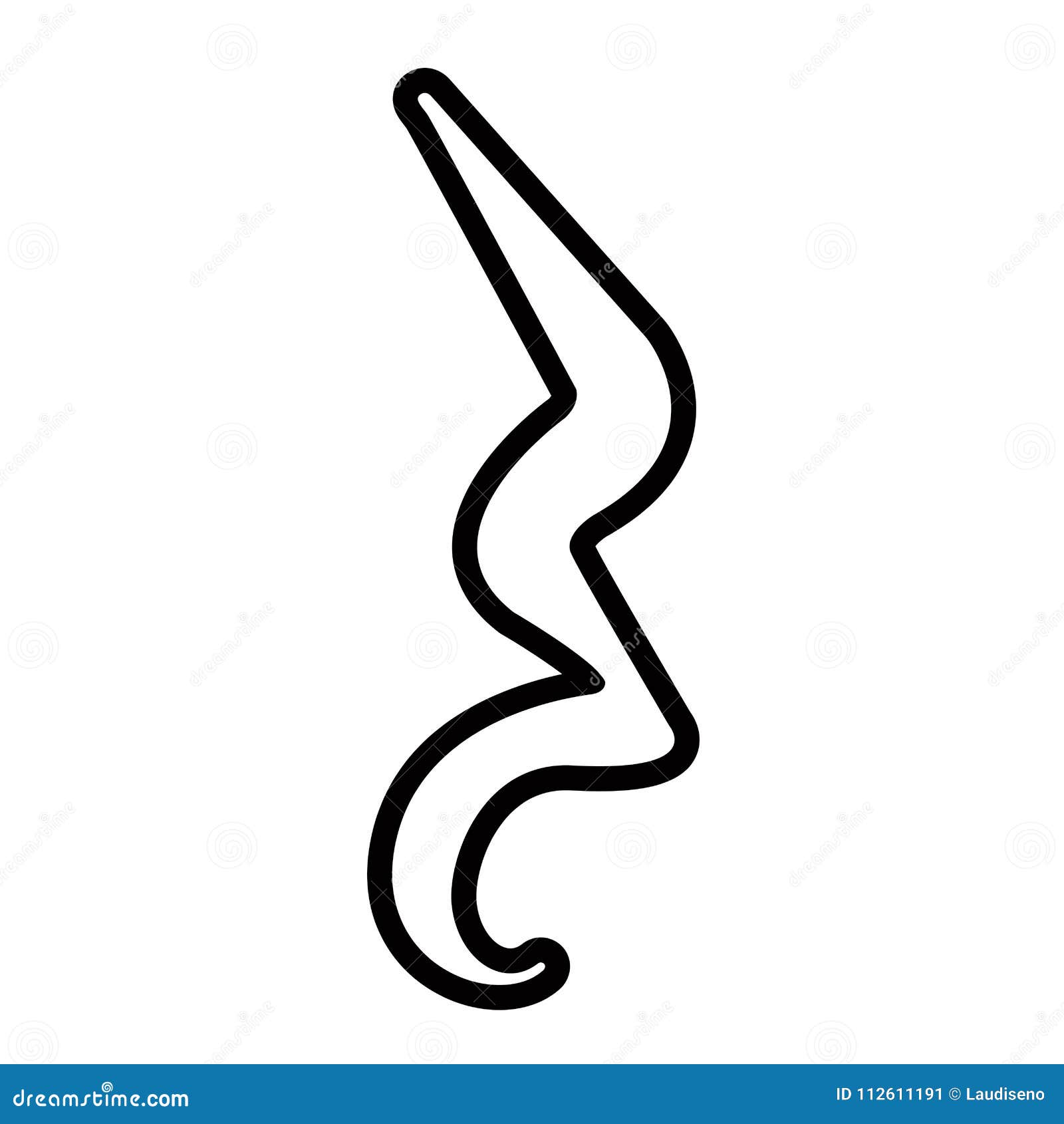 Isolated Quarter Rest. Musical Note Stock Vector - Illustration of ...