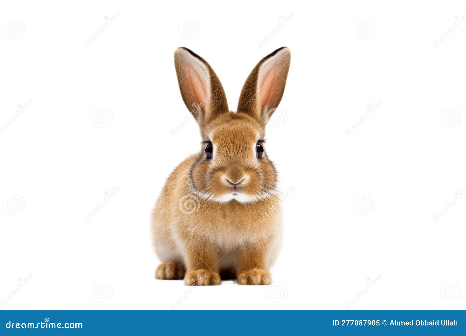 Isolated Rabbit on Transparent Background, Generative Ai Stock Image ...