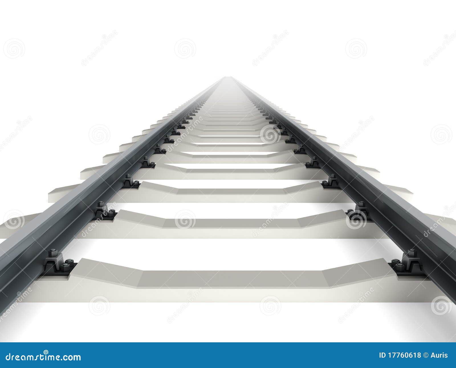 Isolated railway stock illustration. Illustration of rail - 17760618