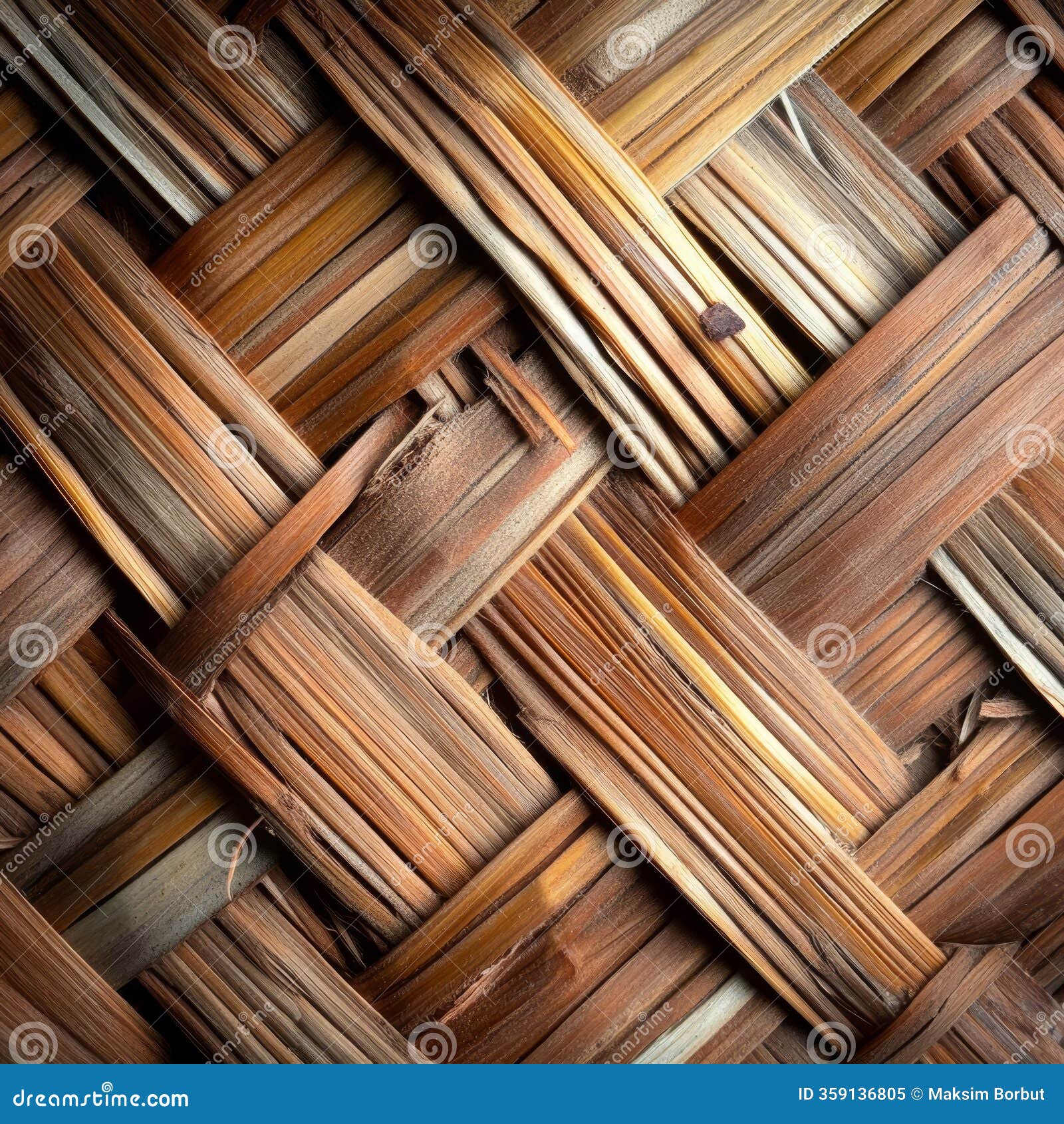 Isolated Rattan Cane with a Seamless Pattern in PNG Format with ...