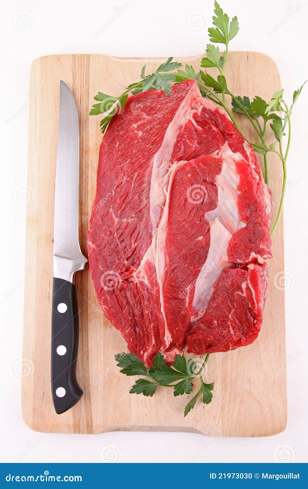Isolated raw meat beef stock photo. Image of cuisine - 21973030