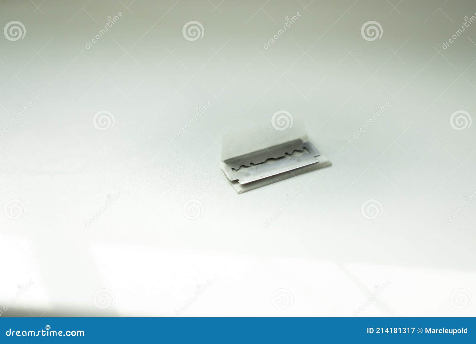 Razor blade stock image. Image of metal, sharp, razorblade - 214181317