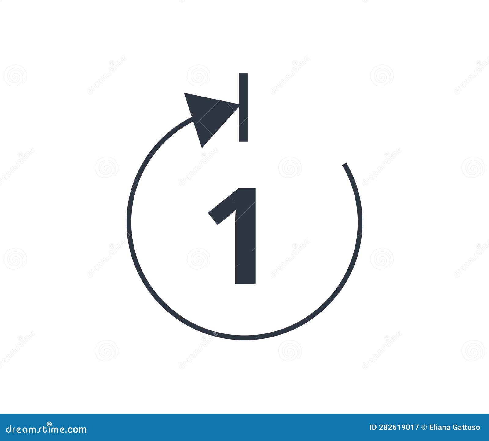 Isolated Re-use Prevention Symbol. Vector Illustration Stock Vector ...