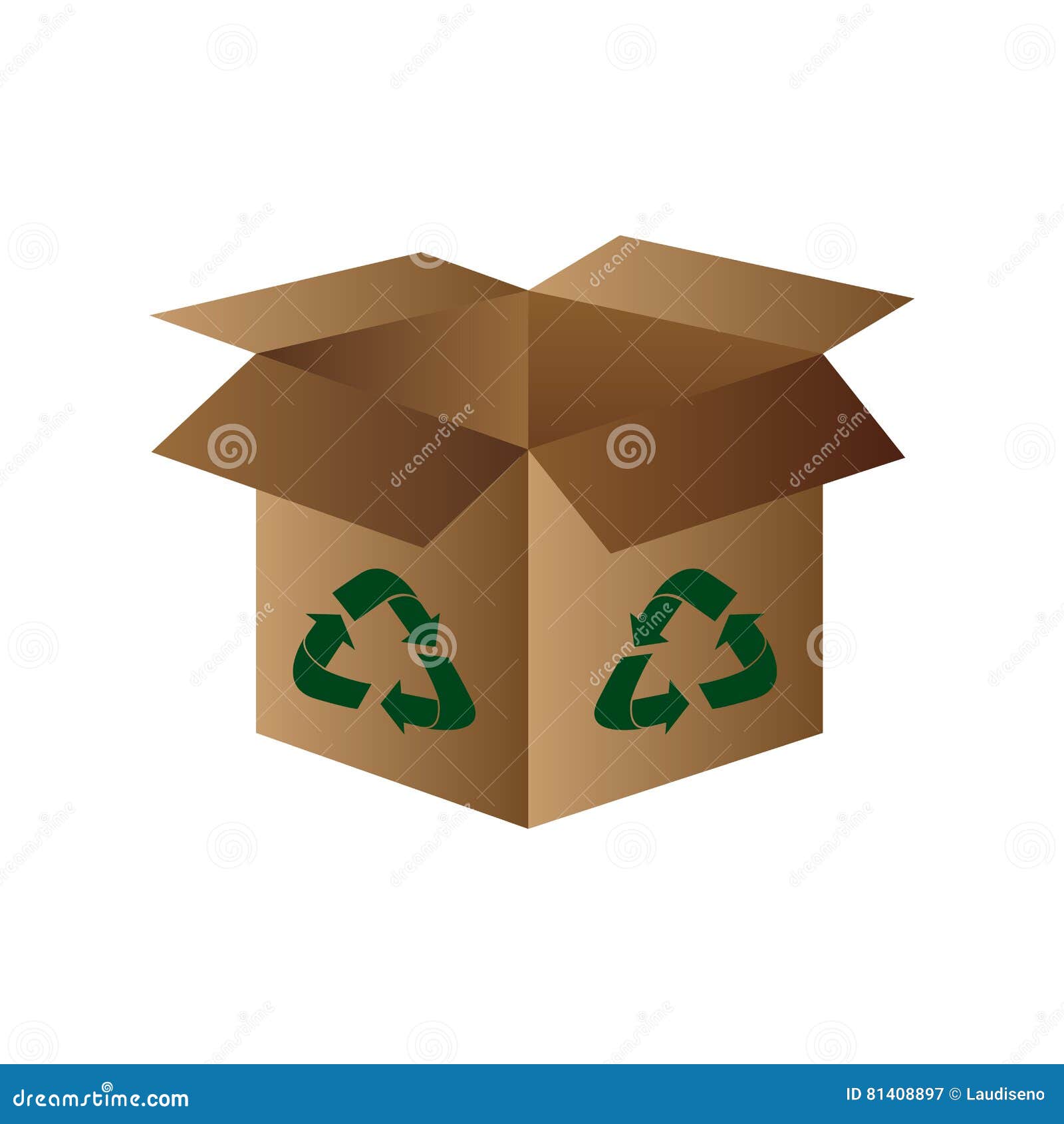 Isolated recyclable icon stock illustration. Illustration of ...