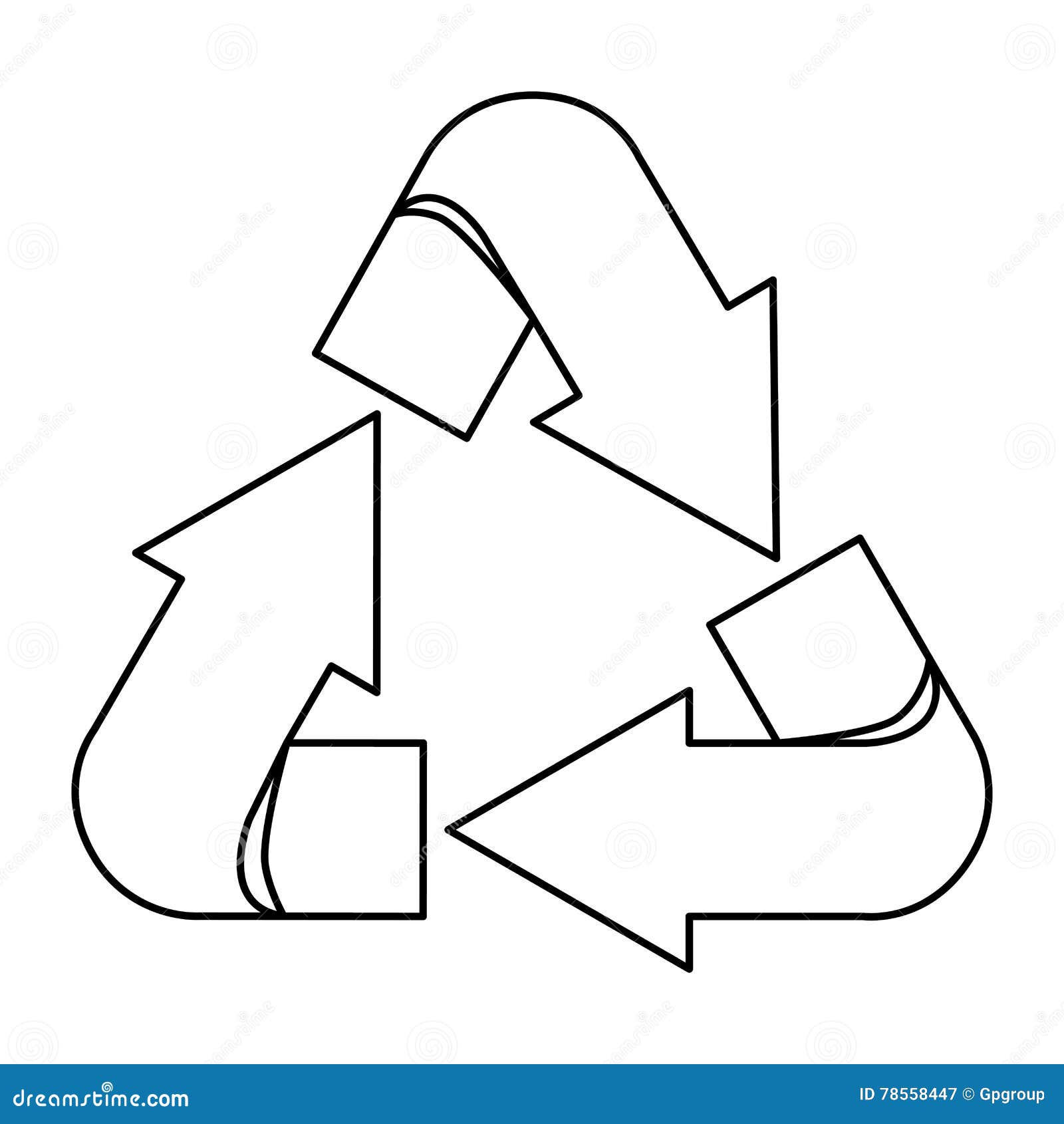 Isolated Recycle Label Design Stock Vector - Illustration of conceptual ...