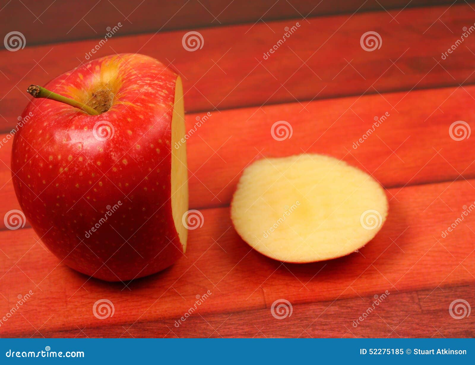 Isolated red apple stock image. Image of nature, studio - 52275185