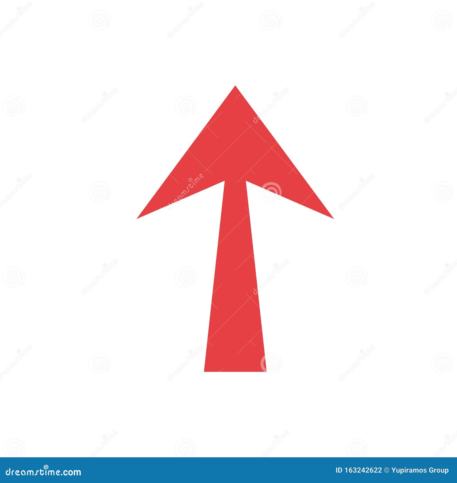Isolated Red Arrow Icon Vector Design Stock Vector - Illustration of ...