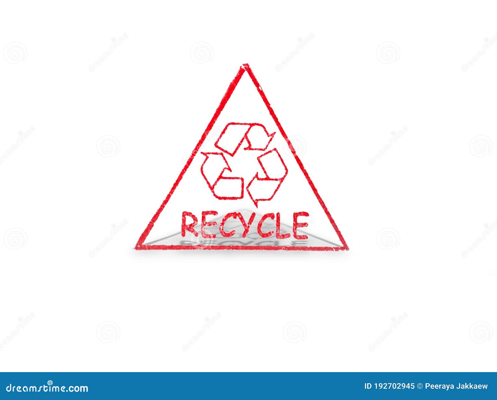Recycle Stamp Showing Renewable And Eco Friendly Stock Photography ...